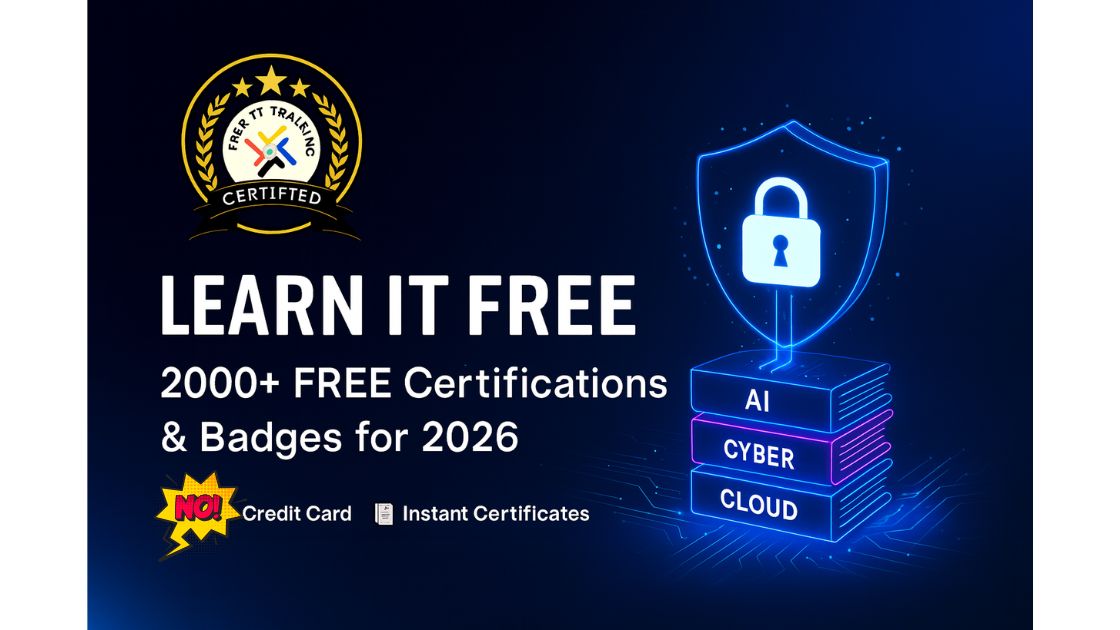 2000+ Free IT Certifications & Badges | Learn IT Free